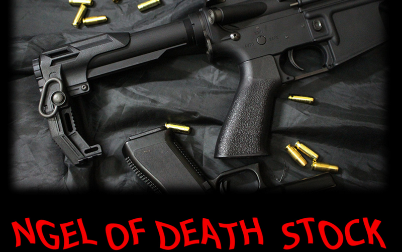M4 Ngel of Death AEG - GBB Stock by Slong Airsoft