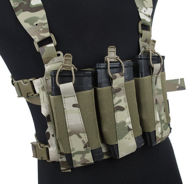 Cork Gear Low Profile Mini Chest Rig Full Set Mc Multicam by Cork Gear