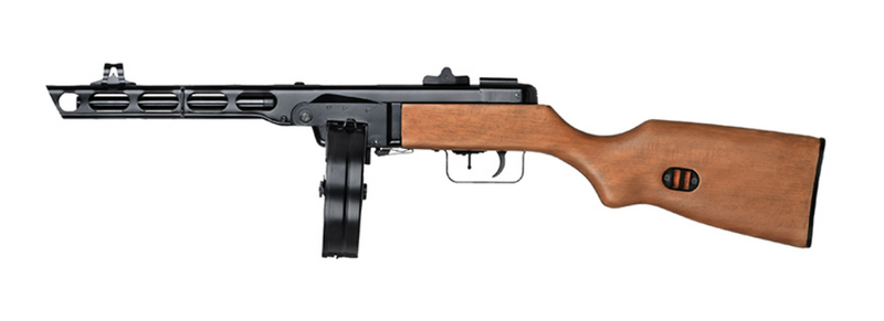 PPSH-41 "PAPASHA" Full Metal EBB Electric Blow Back AEG ABS Stock by S