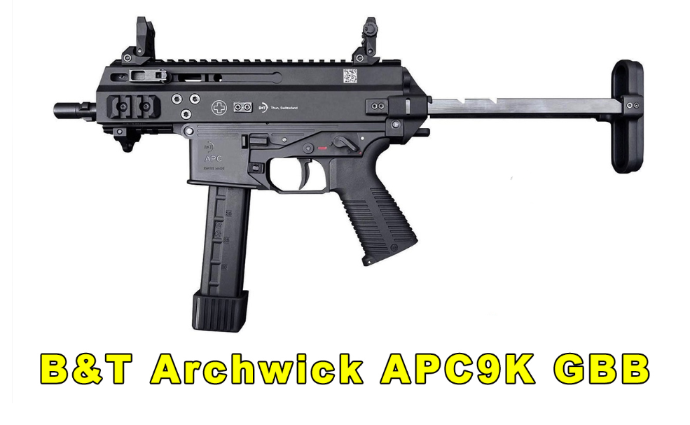 B&T Archwick APC9K Pro GBB SMG Submachine Gun by B&T