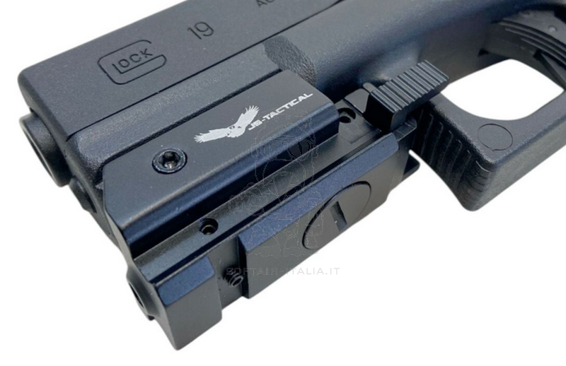 Laser Mini Low Pro 20mm Rail Red Version by Js-Tactical