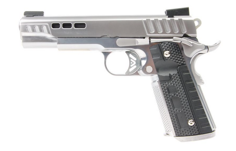 Ascend 1911 KP1911 Silver - Chrome Full Metal GBB Gas Blow Back Metal