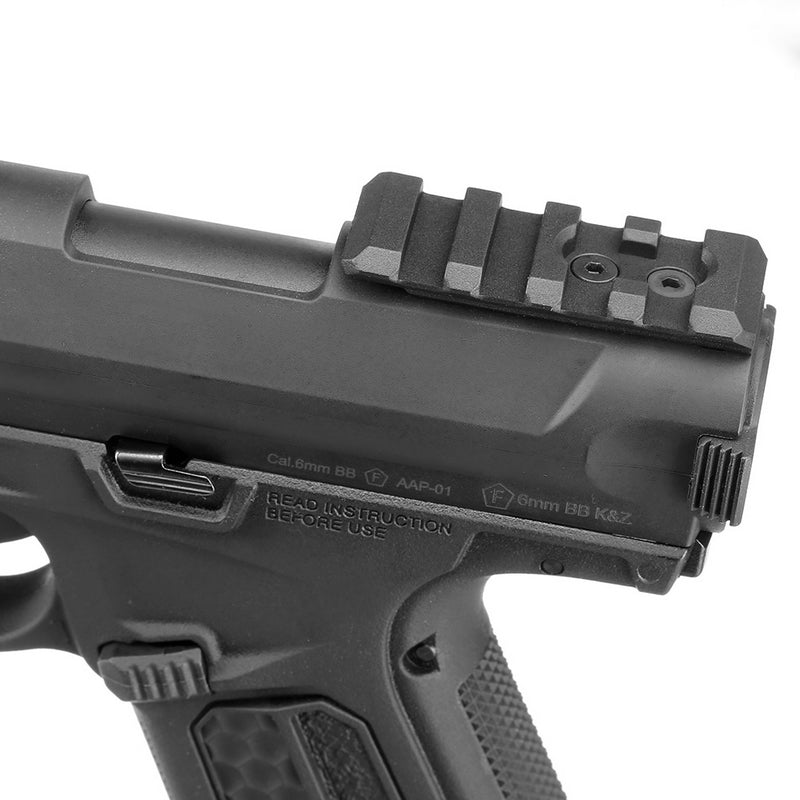 Action Army AAP01 Assassin Back Sight Upper Polymer Rail 21mm. Slitta