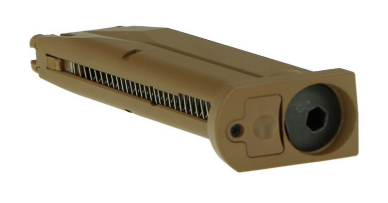Beretta M9A3 - M96A1 FDE 2021 Version Blowback Co2 22bb Magazine by KW