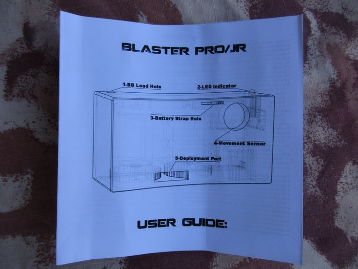 C4 Explosive Airsoft Blaster Jr Electro-Mechanical Airsoft Simulator