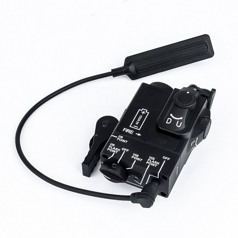 DBAL Mini Aiming IR - Red Laser Device with Remote Control in Aluminum