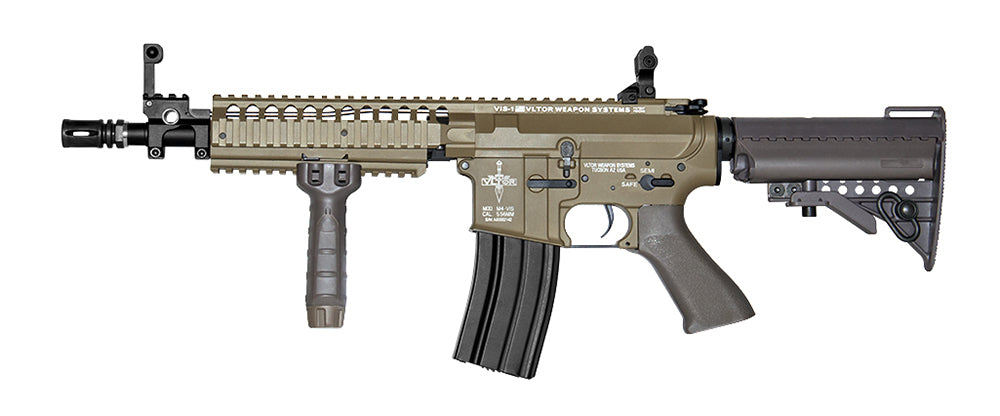 King Arms - Eagle Force M4 Dark Earth VIS-Vltor Carbine Full Metal