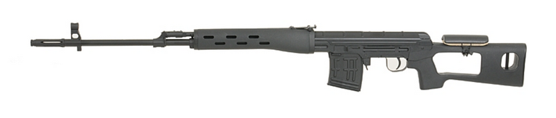 SVD Dragunov Type Full Metal AEG Barrel - Hop Up & Spring Bolt Action