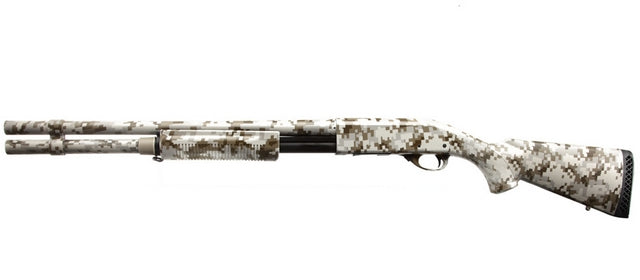 M870 Full Metal Sheriff-Police Digital Desert Shotgun by G&P