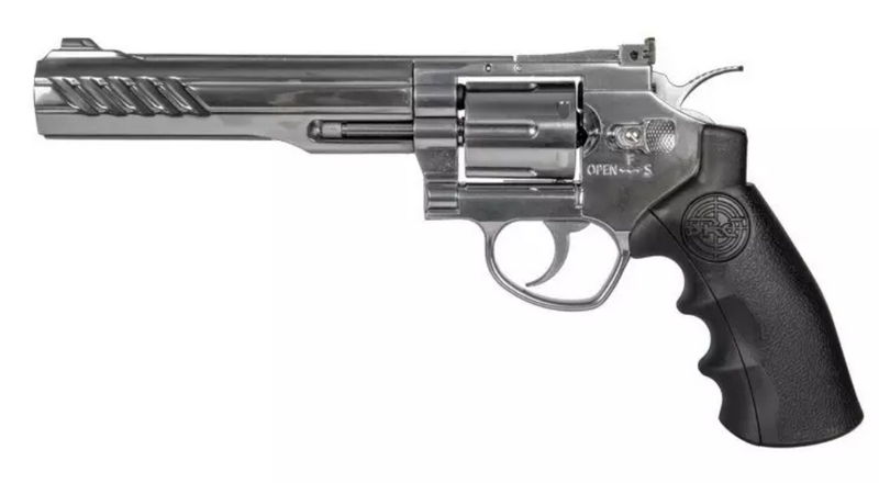 SRC Titan "Platinum" 6" Co2 Full metal Revolver by SRC