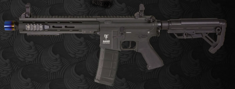 Saigo Defense Bushido GI Gate Aster AEG Premium Limited Edition by Ape