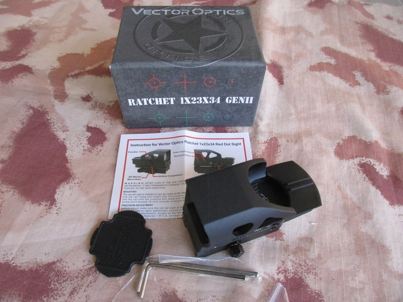 Vector Optics Ratchet 1x23x34 Red Dot Sight by Vector Optics