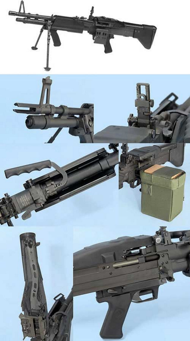 MK43 - M60E4 Mod 0 Full Metal by Vfc